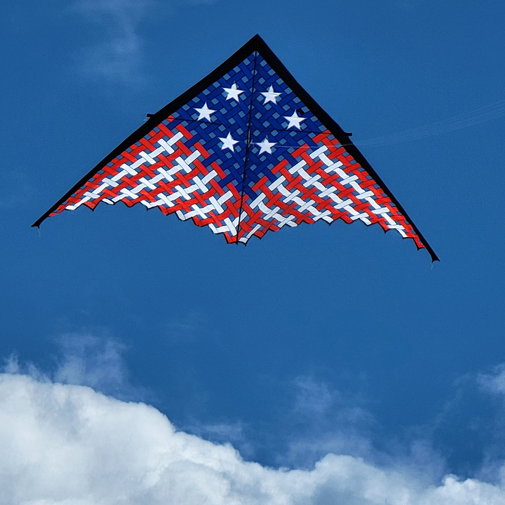 11ft Mesh Delta - Patriotic – Fly It Port A